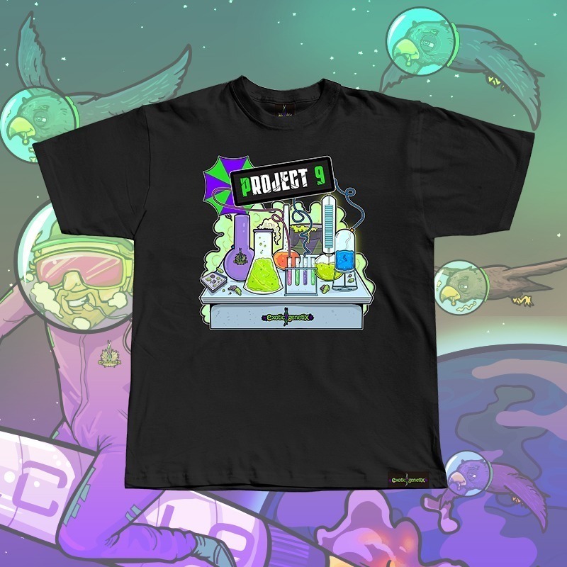 Project 9 Strain T-Shirt – Exotic Genetix