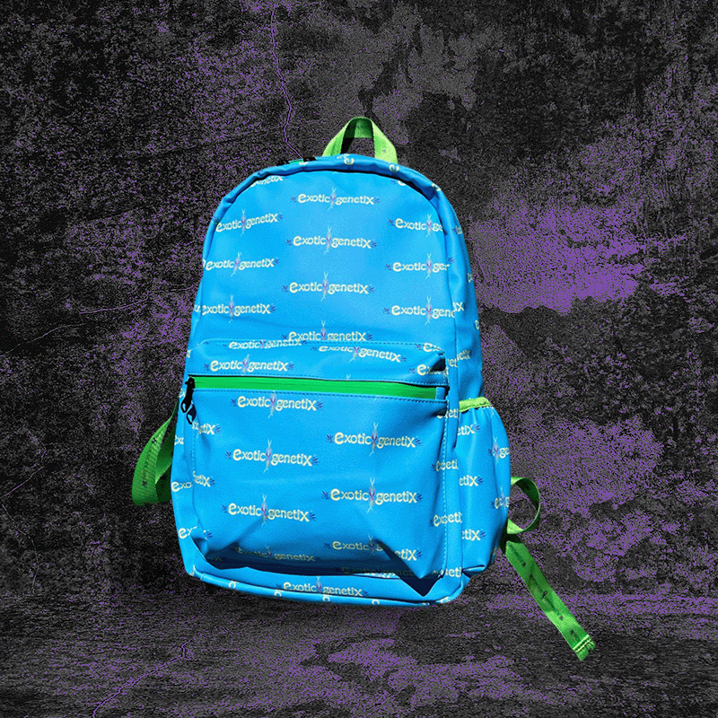 Blue/Green Backpack – Exotic Genetix